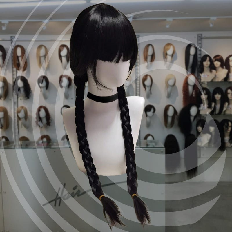 Wednesday Wig - Etsy