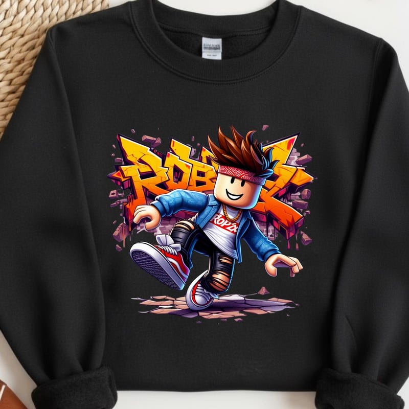 Roblox Guest Hoodie - Etsy