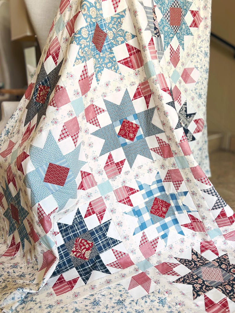 Provence PDF Quilt Pattern - Etsy