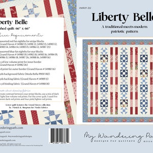 Liberty Belle PDF Quilt Pattern - Etsy