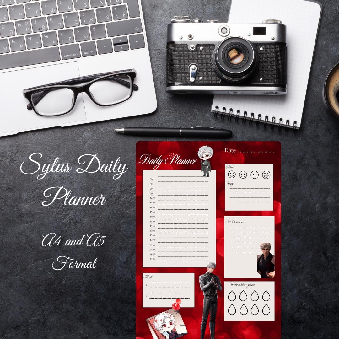 Love and Deep Space Daily Planner | Sylus Love and Deep Space Daily ...