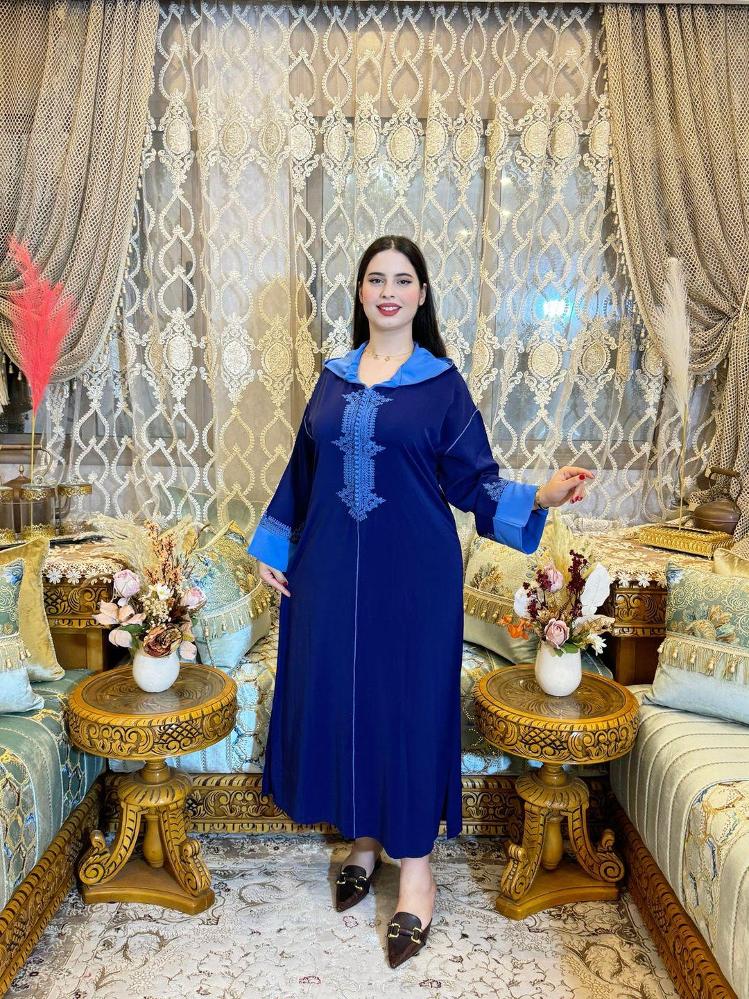 Moroccan Djellaba for Women wedding Ramadan - Etsy France