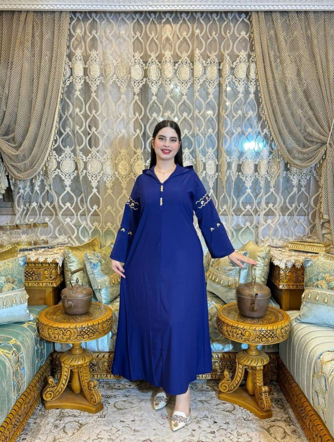 Moroccan Djellaba for Women Wedding Ramadan and Eid - Etsy