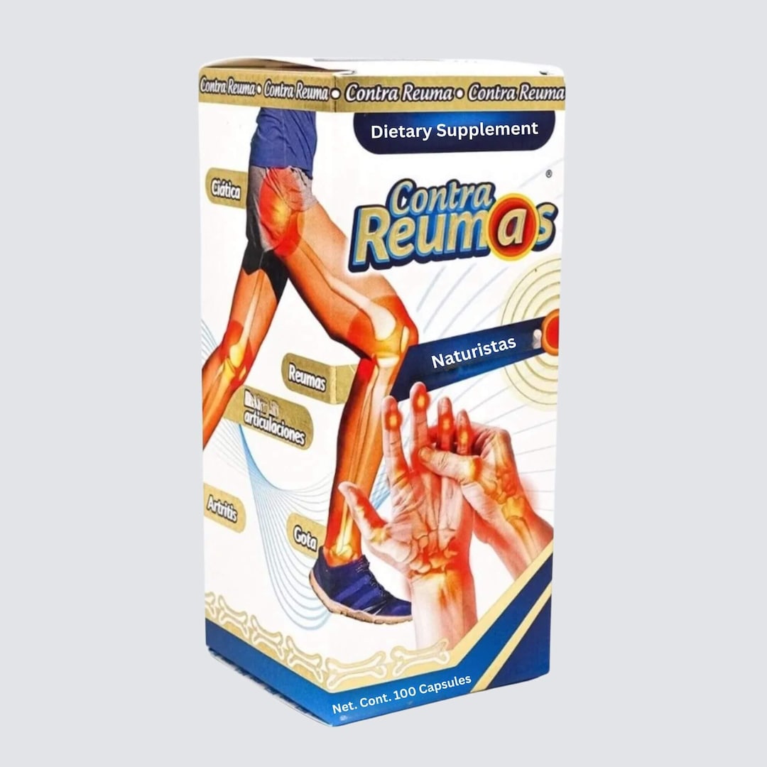 Contra Reumas 100 Capsules Dietary Supplement Herbs of Choice - Etsy