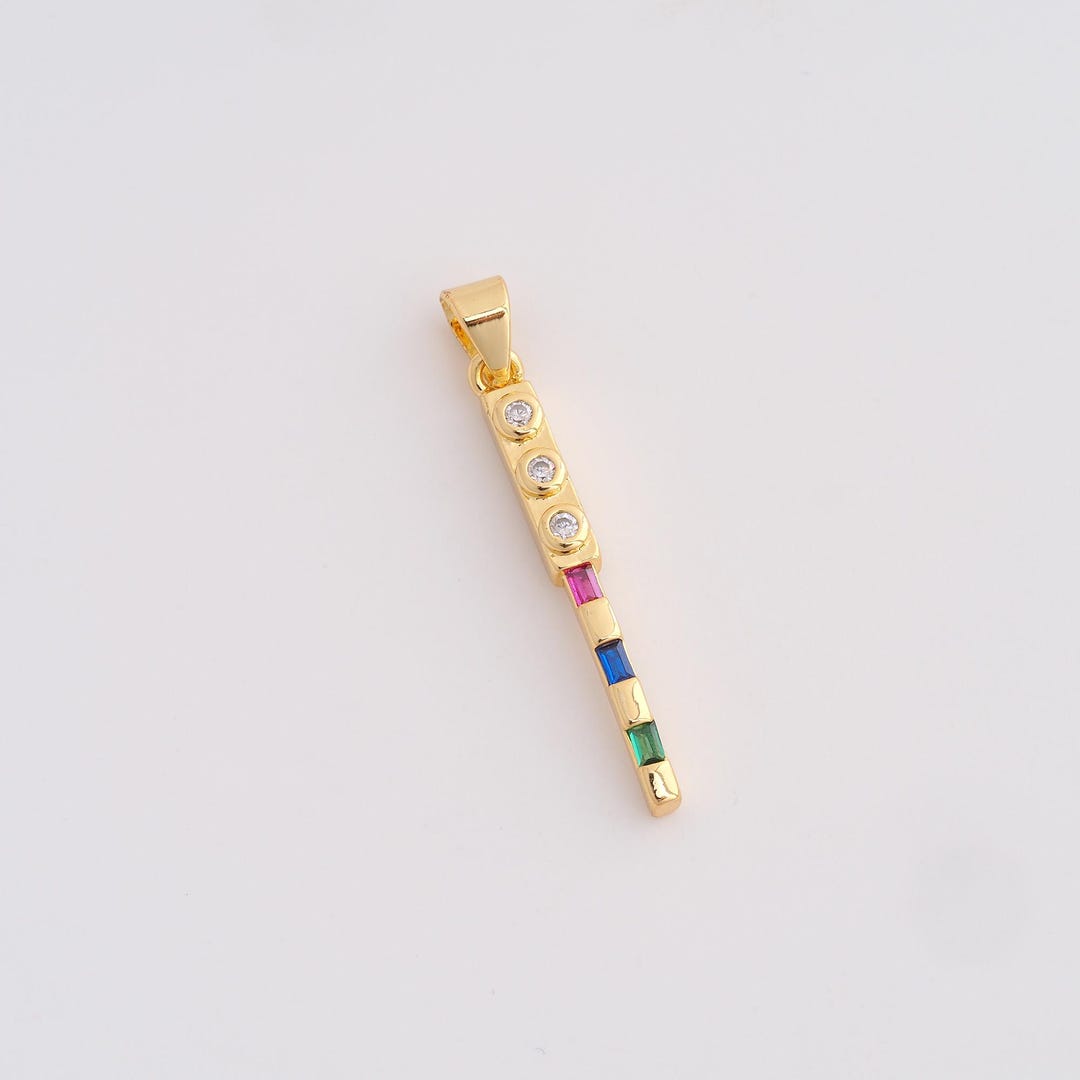 Gold Traffic Light Charms 18K Gold Filled Traffic Pendant for DIY ...