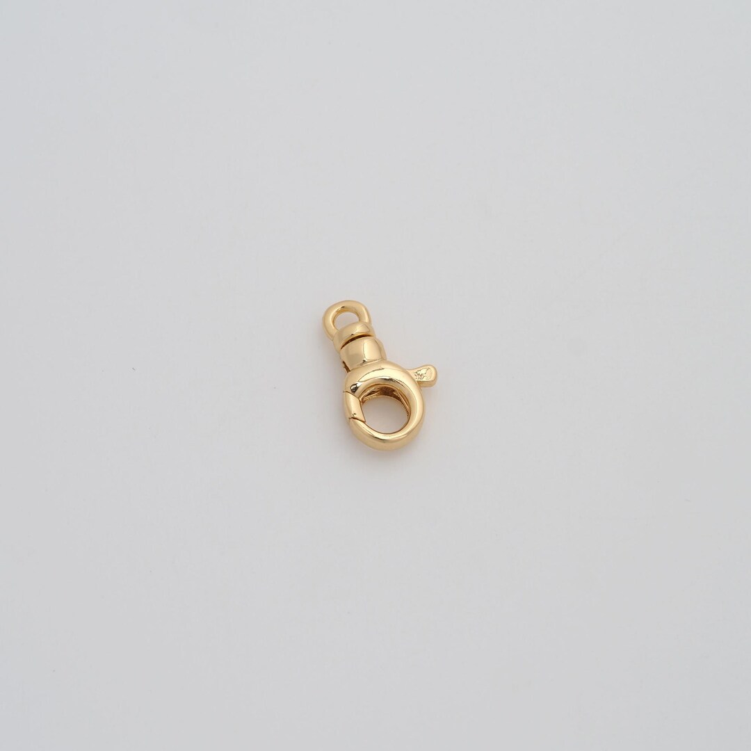 Gold Lobster Clasp 18K Gold Filled Spring Clasp for DIY Bracelet ...