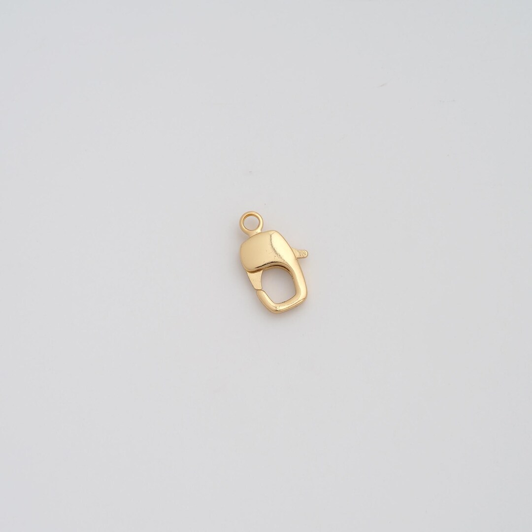 Gold Lobster Clasp 18K Gold Filled Spring Clasp for DIY Bracelet ...