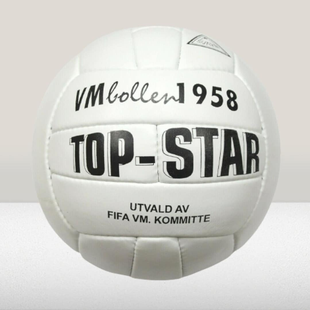 Top Star Brown VM Bollen 1958 | Official Soccer Match Football of FIFA ...