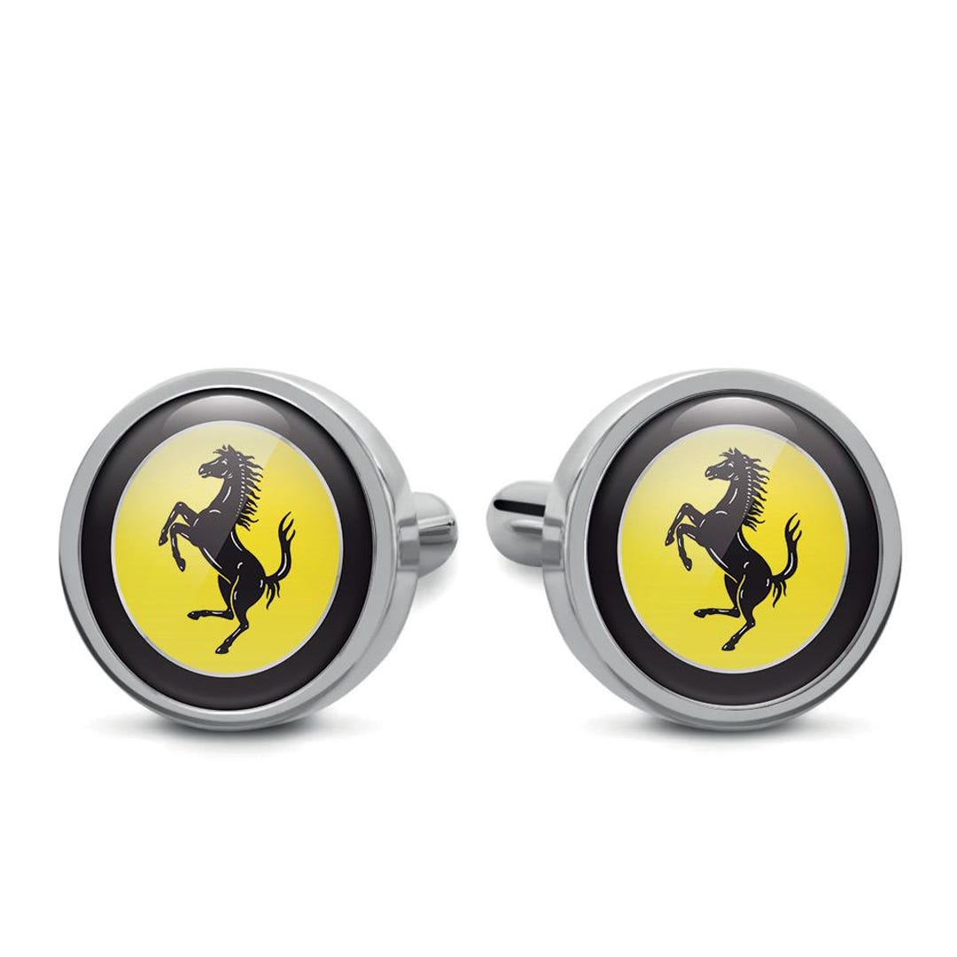 Ferrari Cufflinks for Men | Metal Supercar Cufflinks | Car Lover ...