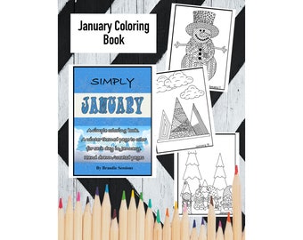 Catholic Saints Coloring Book for January - Etsy UK