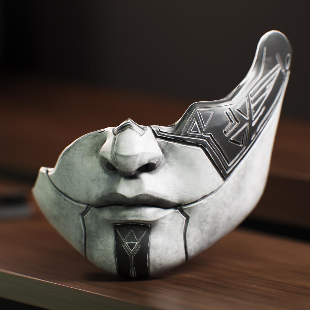 Buy Clair Obscur Expedition 33 Alicia Mask 1:1 Scale Replica/cosplay ...