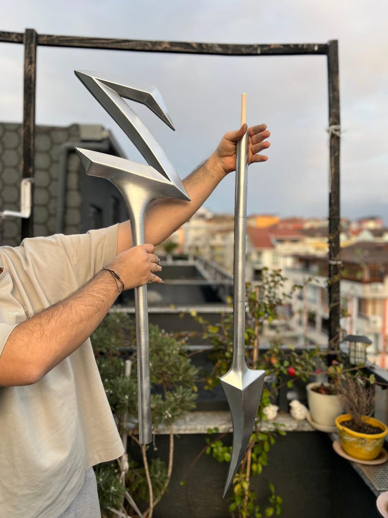 Power Rangers Lord Zedd Staff Cosplay/costume/weapon/sword 3D Printed ...