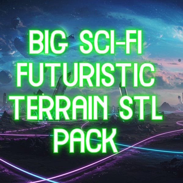 Futuristic Terrain - Etsy UK