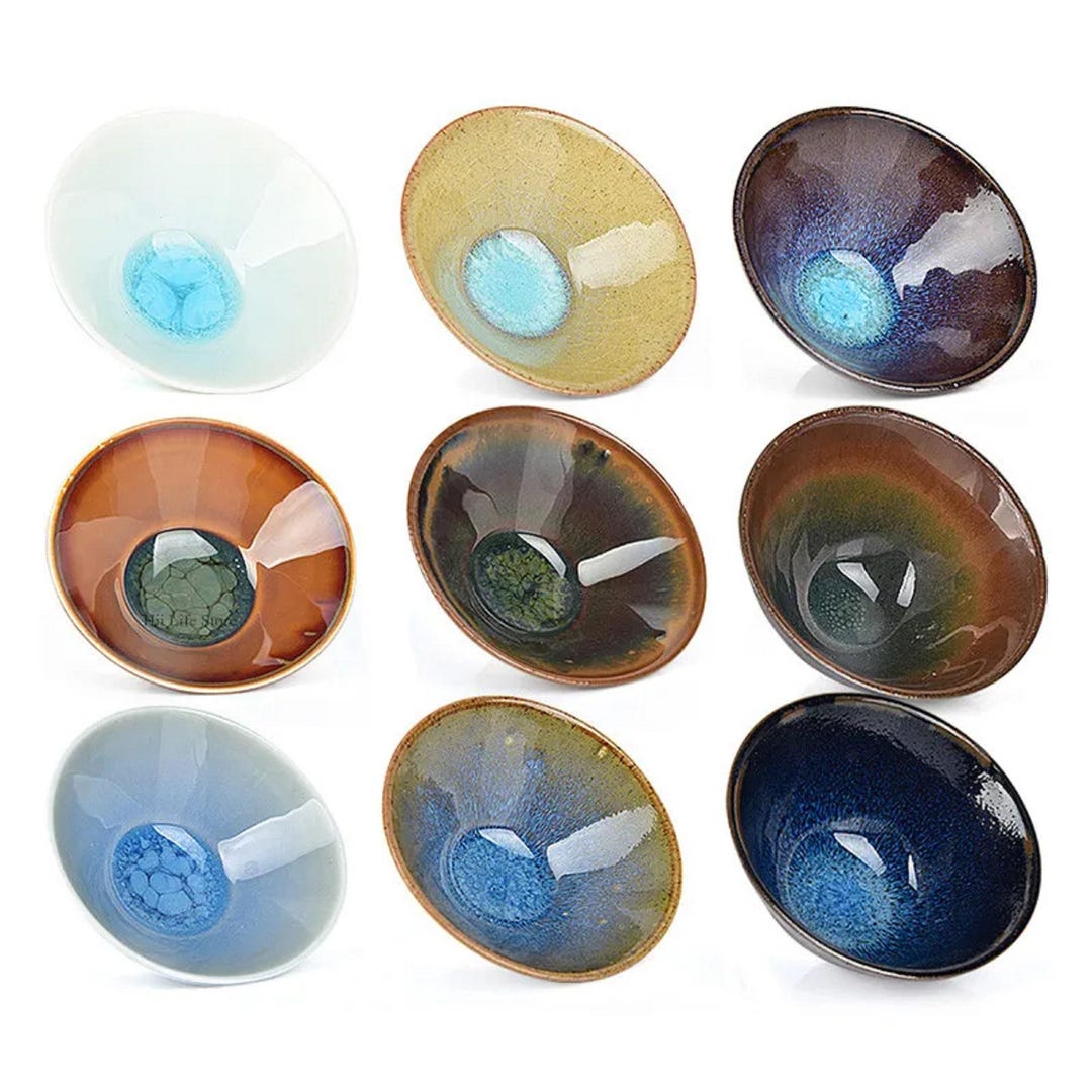 Pottery Glaze, 300ml Bottle, Flow Pattern, Art Crystal Glazing, DIY ...