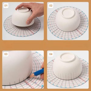 Billet Dividing Ruler, Plastic,circular Divider Drawing Measurement ...
