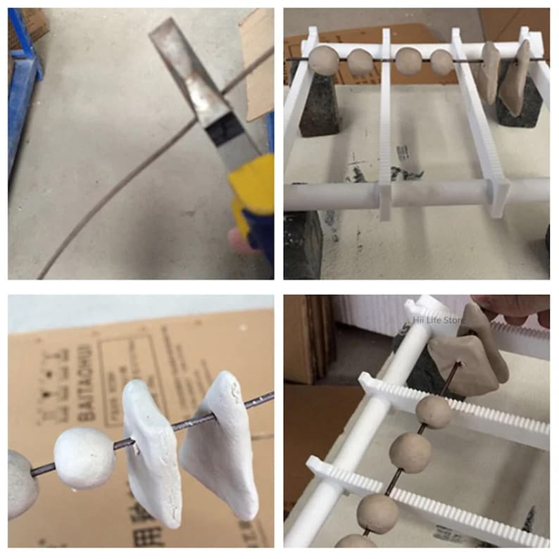Kiln Rod, 1M Ceramic Hanging-fired, High Temperature Tungsten Wires ...
