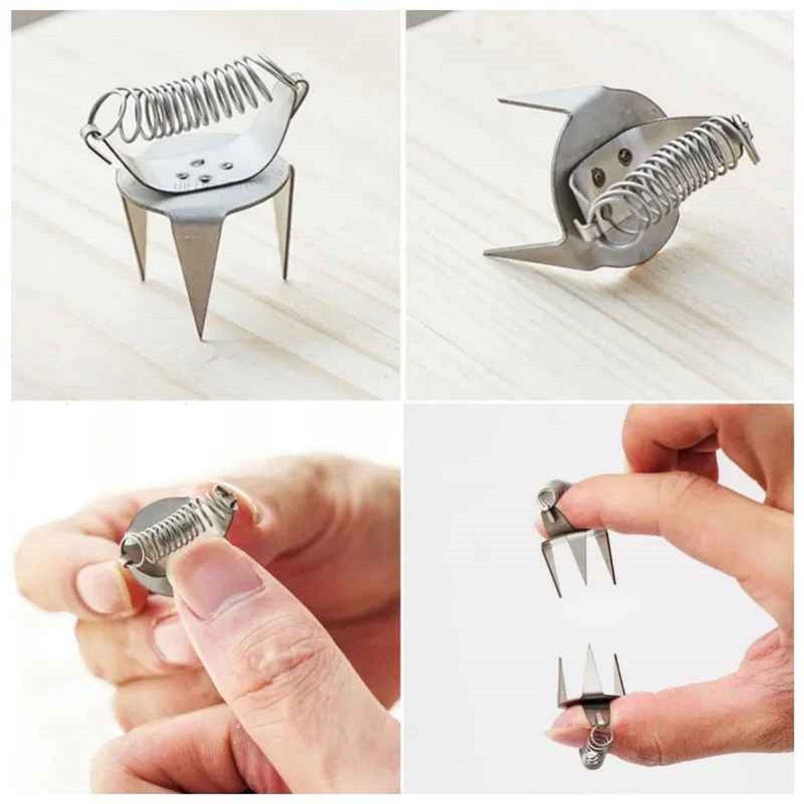 Pottery Glaze Fingertip Tool, Stainless Steel Pottery Tool,glaze Clip ...