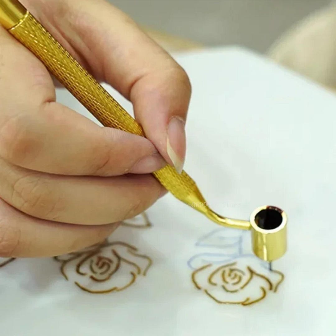 Pottery Pigment Drawing Pen, Metal, Various Sizes, Liquid Writer Tools ...
