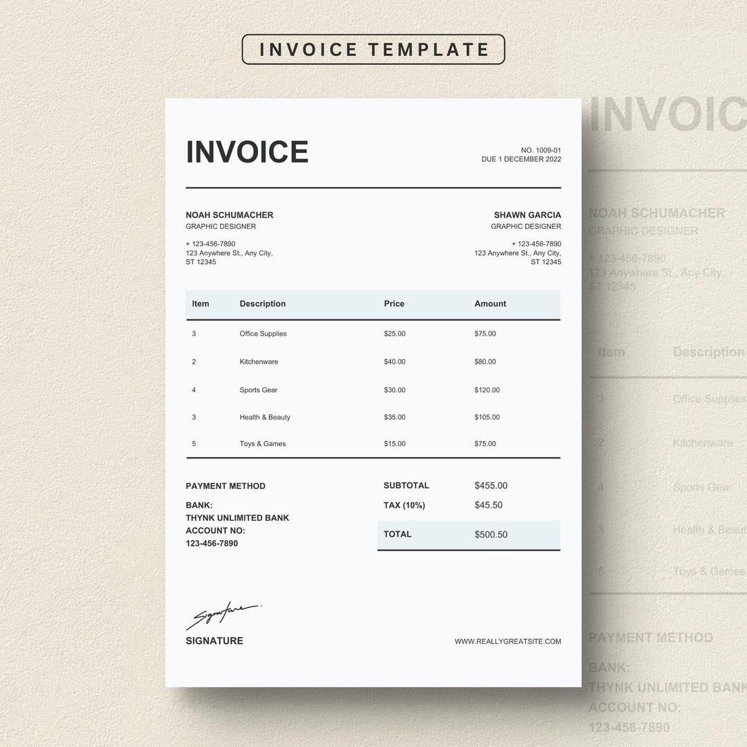 Commercial Invoice Sale and Delivery |invoice for Sale and Delivery of ...