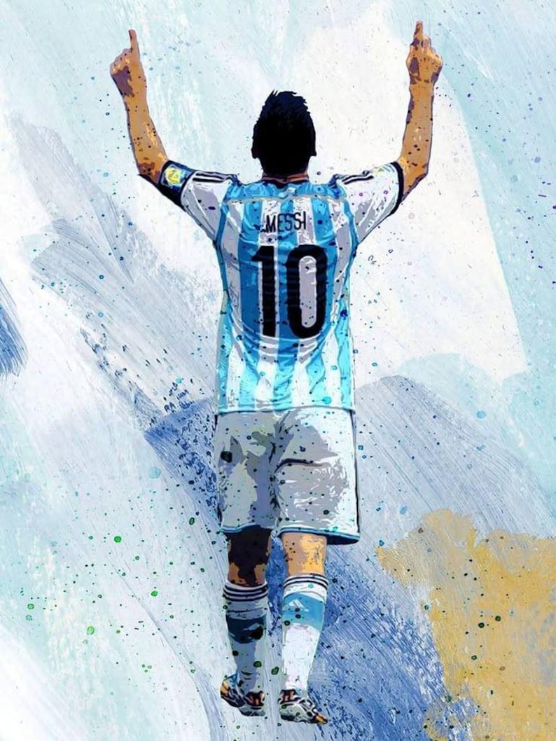 Lionel Messi Argentina Clipart Bundle (JPG Files) - Etsy