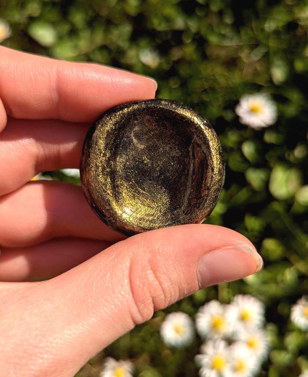 Dark Artefact Worry Stone - Anxiety Relief - Anti-stress Pebble ...