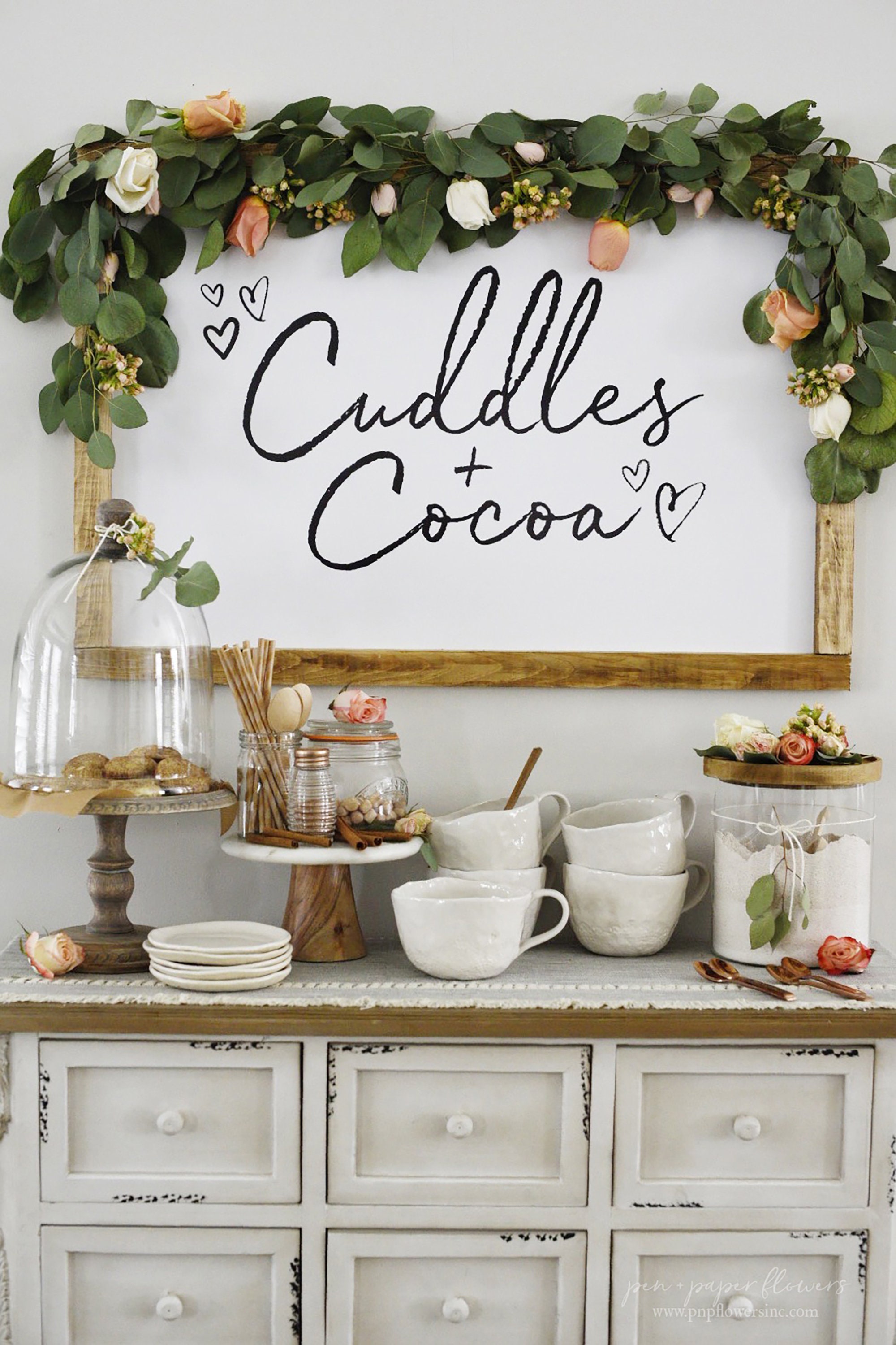 Cuddles Cocoa Sign INSTANT DOWNLOAD PIY Print It - Etsy