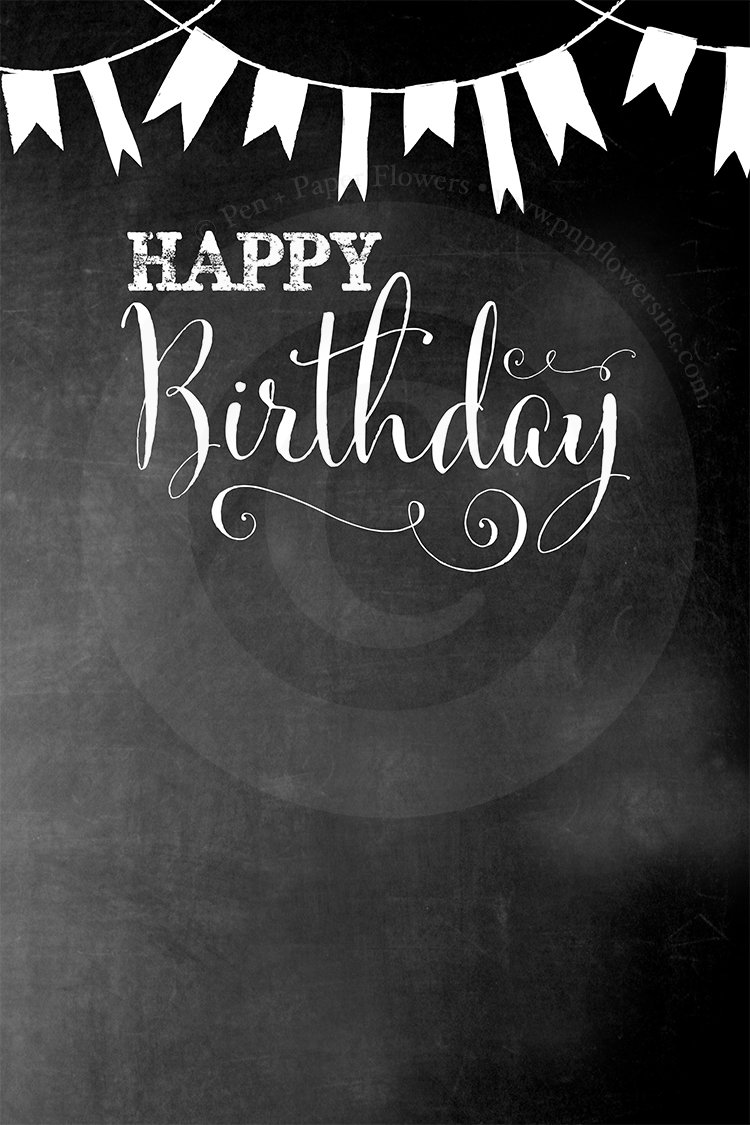 Happy Birthday Signs FOUR Styles INSTANT DOWNLOADS - Etsy