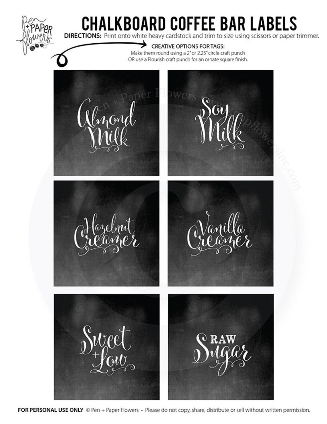 Coffee Bar Sign 2 Sizes and Labels SET 2 Styles - Etsy Australia