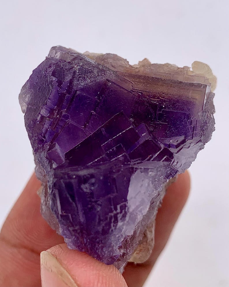 265 Carat Purple Fluorite Crystal Tower, Rare Specimen - Etsy