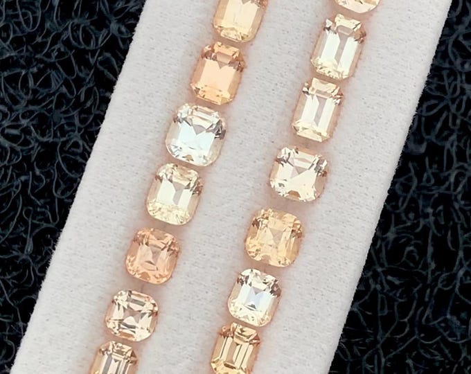 20.90 Ct Katlang Golden Topaz Lote Fancy Cut Gemstone Rare Collector's ...