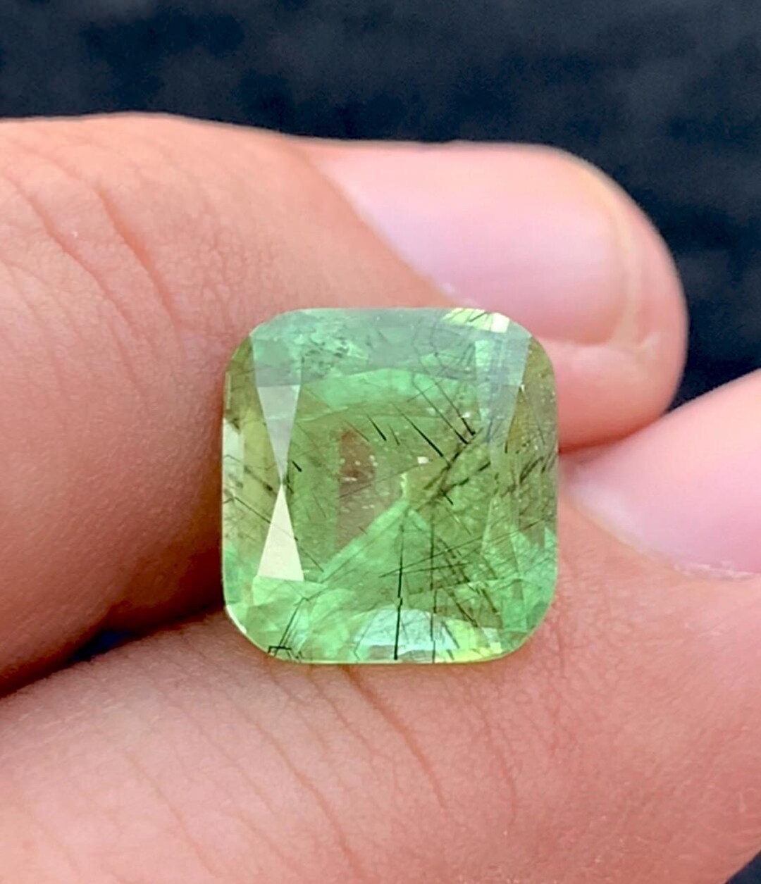 7.10 Carat Rare Ludwigite Peridot Gemstone August Birthstone Crystal ...