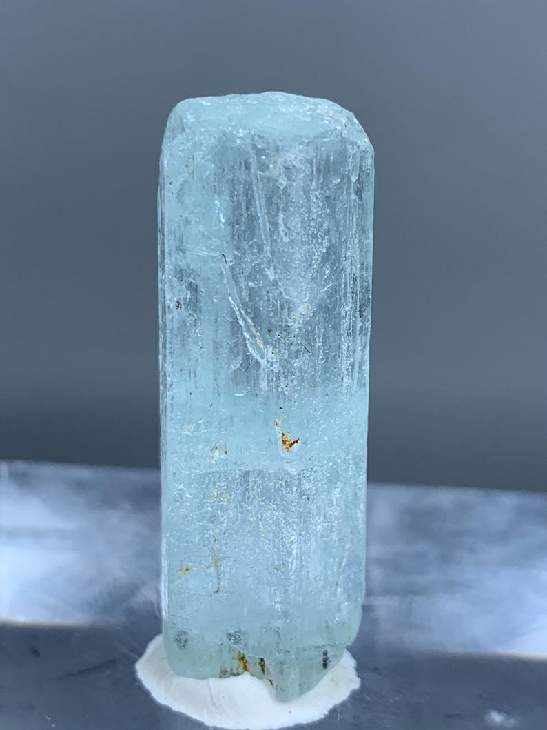 54.70 Carat Aquamarine Crystal Specimen: Raw Beryl Gemstone, March Birthstone - Etsy