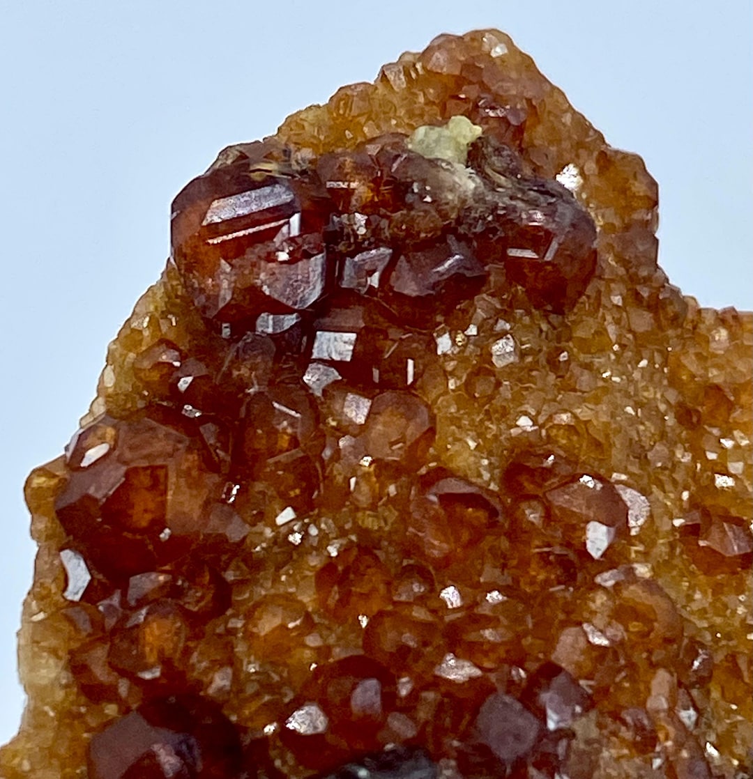 68 Ct Rare Golden Honey Garnet Specimencluster Natural Raw Garnet ...
