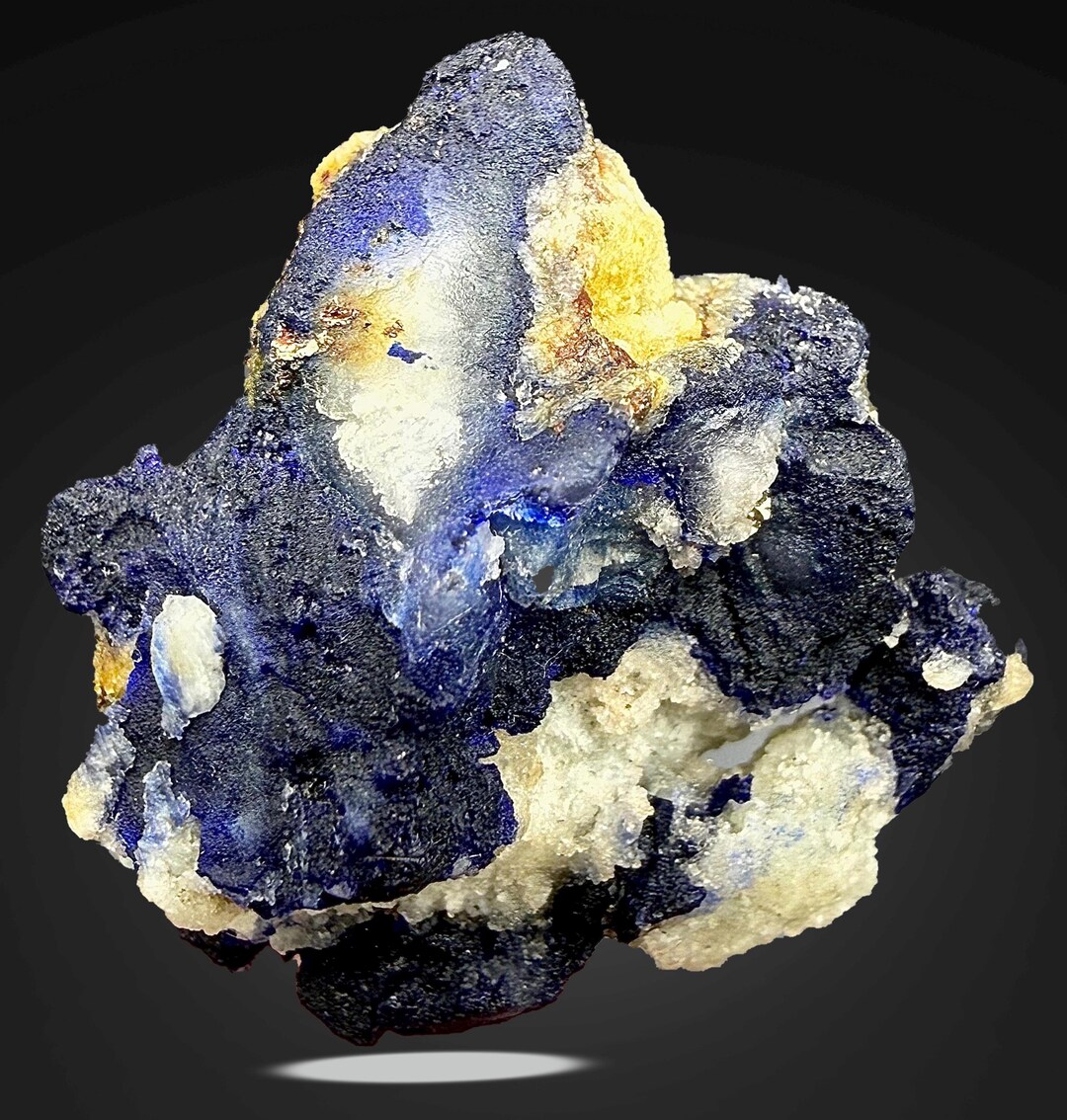 48 Carat Deep Blue Lazurite Crystal Raw Mineral Specimen Collector's ...