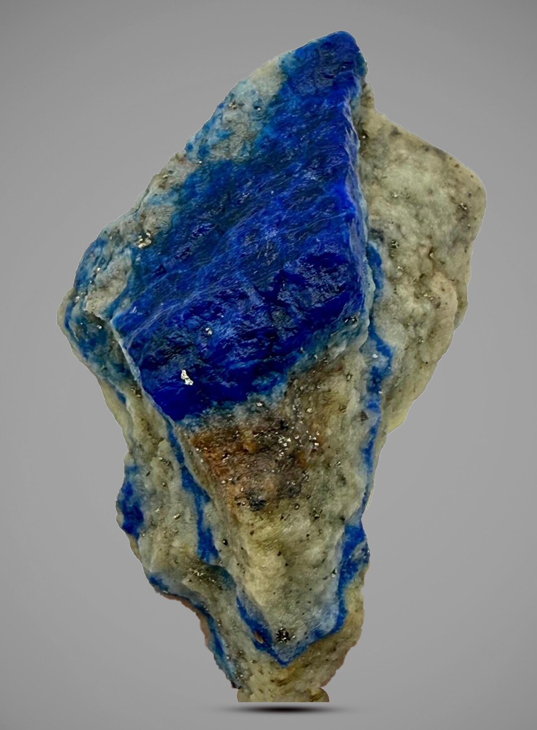 227 Carat Lazurite Crystal | Deep Blue Raw Mineral Specimen - Etsy