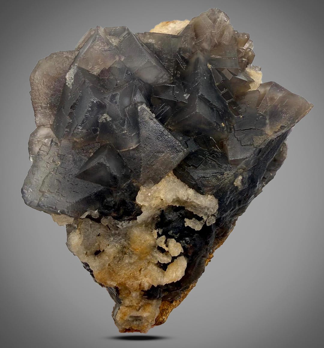 1477 Carat Fluorite Phantom Calcite With Dog Teeth Crystal Specimen ...