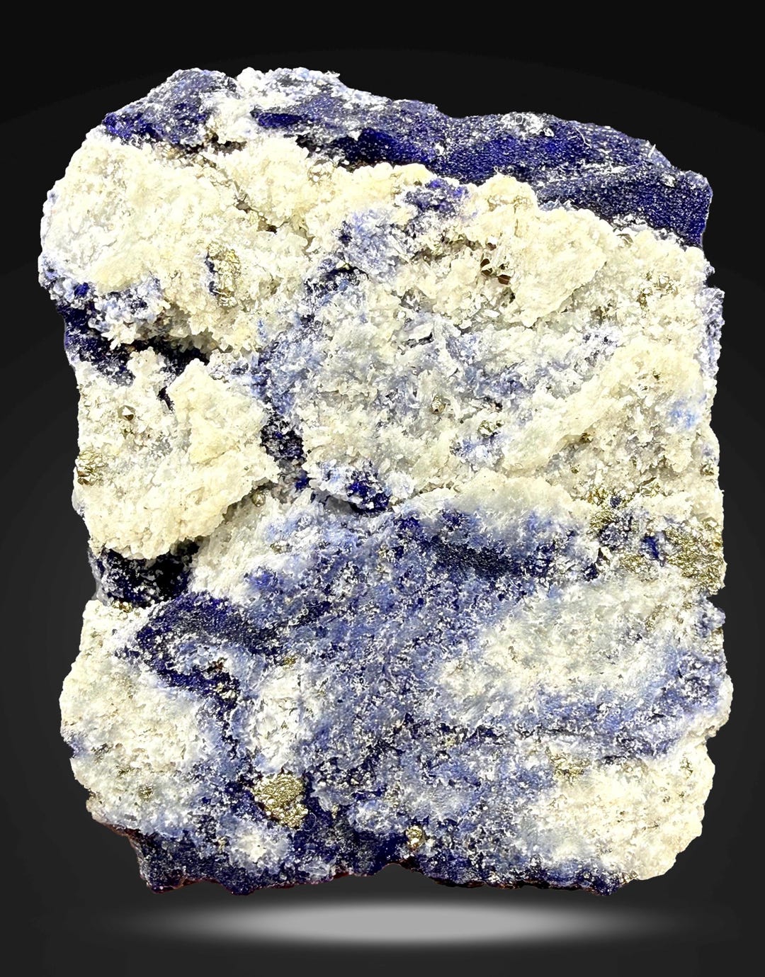 128 Carat Deep Blue Lazurite Crystal Raw Mineral Specimen Collector's ...