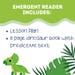 My Little Dinosaur Emergent Reader, Guided Reader for Preschool - Etsy