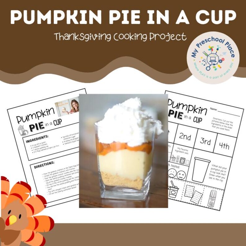 Pumpkin Pie in a Cup Cooking Activity: Thanksgiving Lesson Plan ...