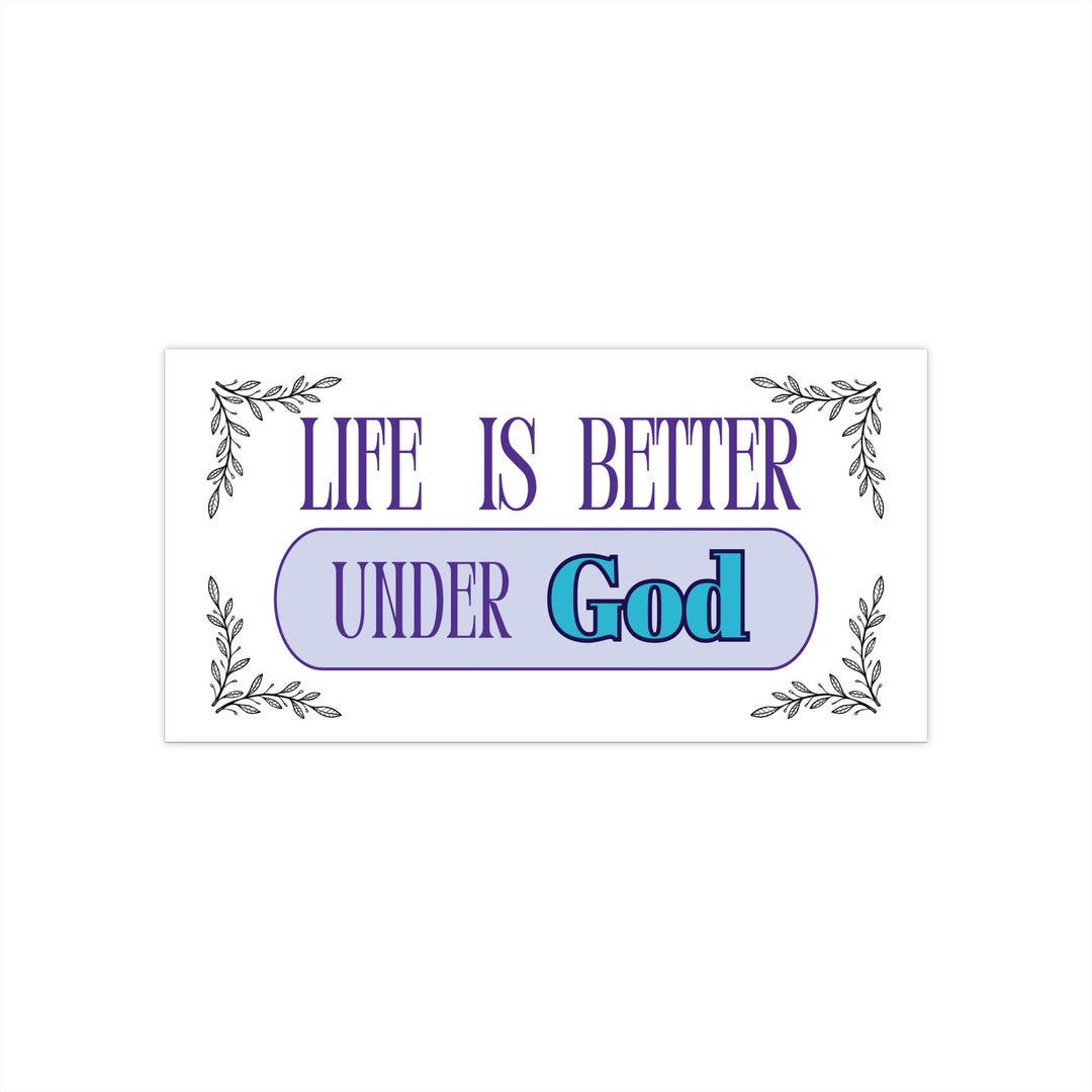 Religious Bumper Stickers - Show Your Love for God - Etsy