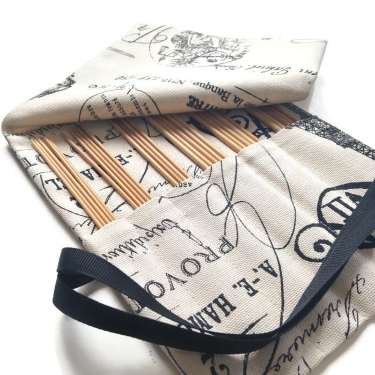 Knitting Needle Case DPN Organizer - Etsy