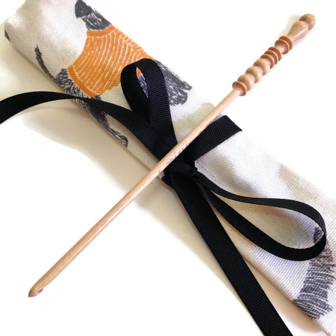 Crochet Hook Case Three Pockets for Brittany Hooks 7.5 Inches - Etsy