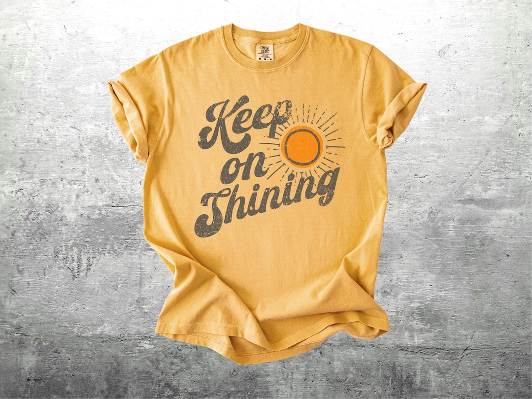 Be Kind Shirts, Retro 70s Style, Positivity, Motivational, Keep on ...
