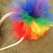 Pride Festival Headband LGBTQ headband Rainbow Tulle Headband - Etsy