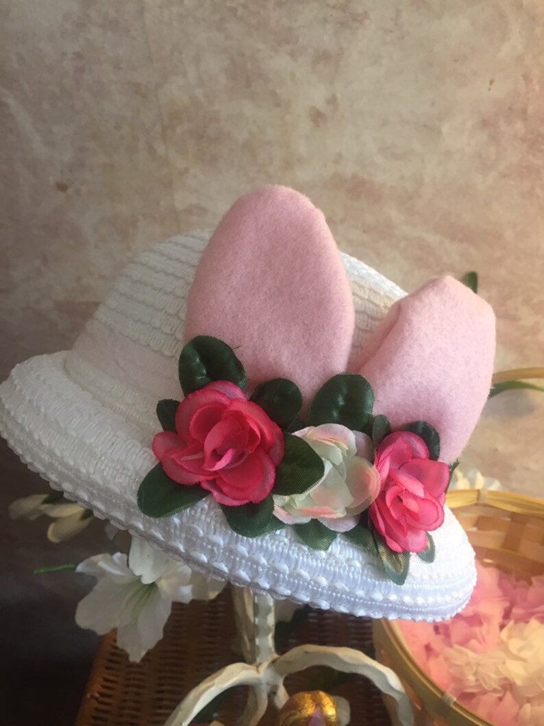 Girls Easter Hat Rabbit Ear Hat Bunny Hat | Etsy
