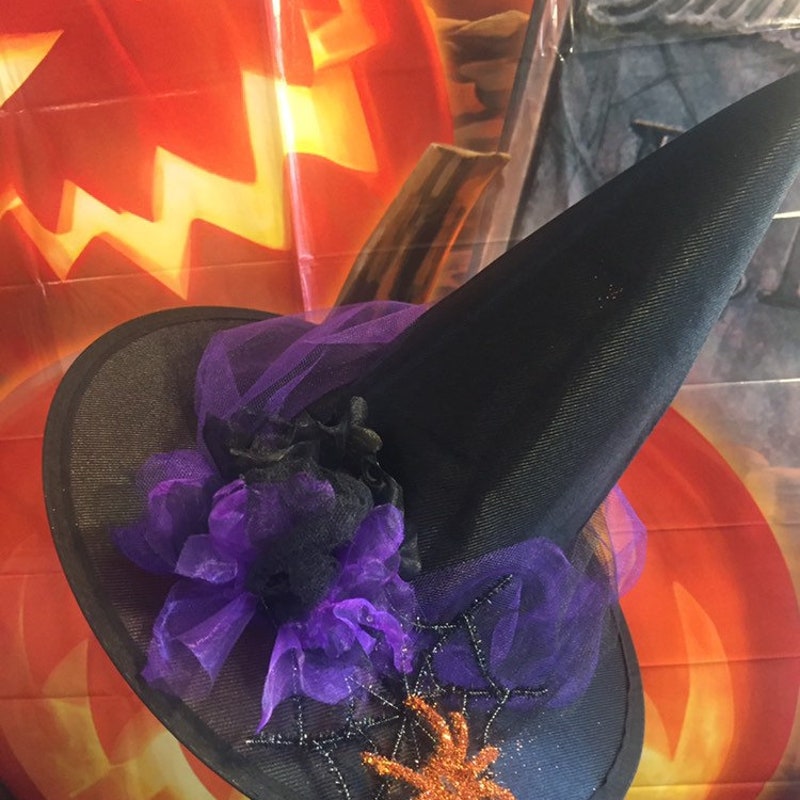 Witch Hat Purple - Etsy