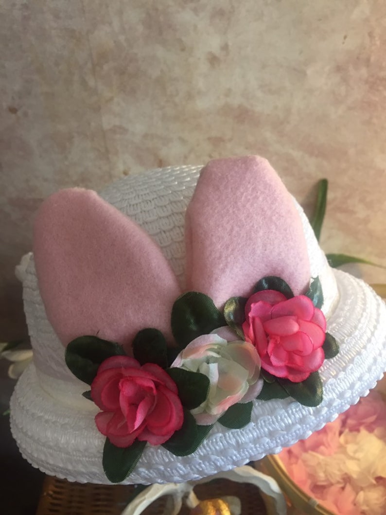 Girls Easter Hat Rabbit Ear Hat Bunny Hat - Etsy