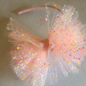 Pink Confetti Headband- Birthday Headband - Etsy