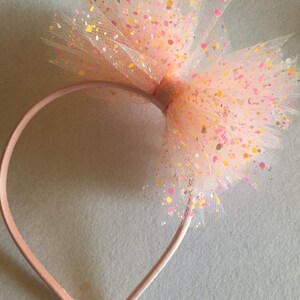 Pink Confetti Headband- Birthday Headband - Etsy