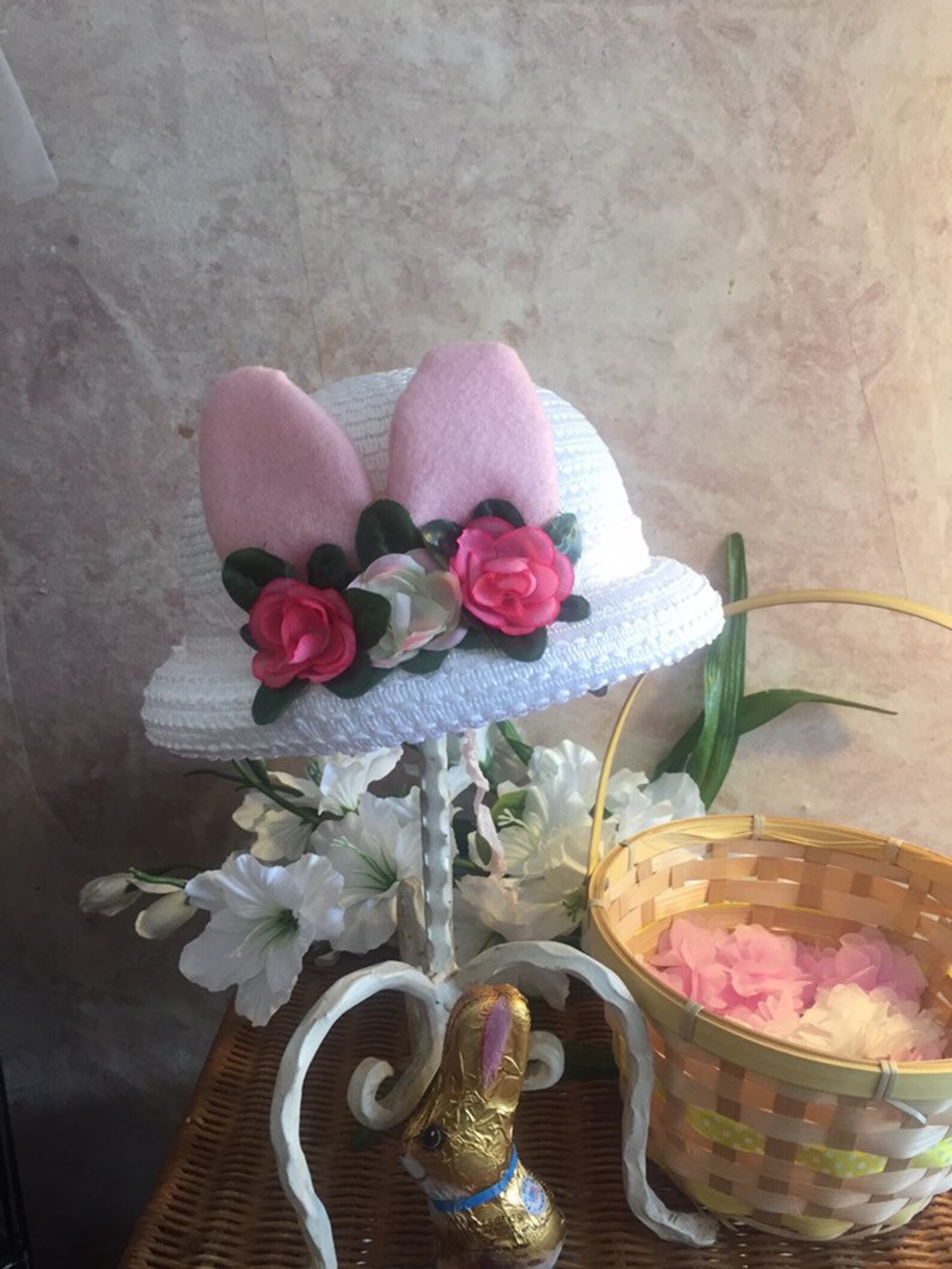 Girls Easter Hat Rabbit Ear Hat Bunny Hat | Etsy